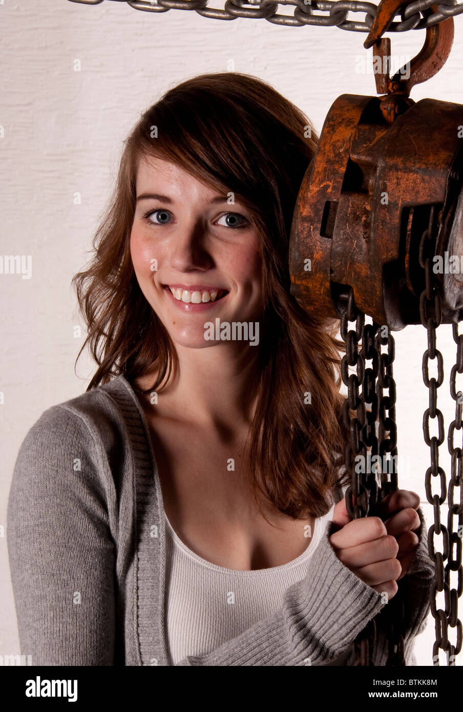 Young Female Model Stock Photo - Alamy