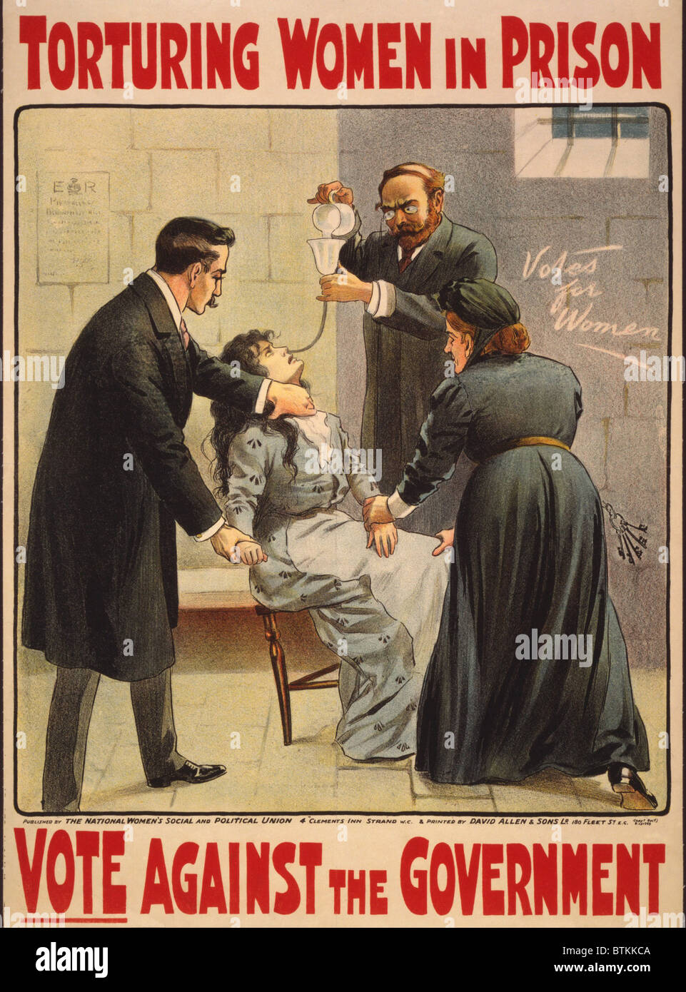 National Women's Social and Political Union poster of British ...