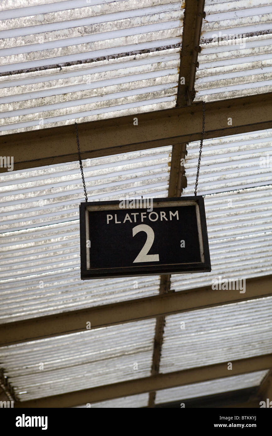 Old sign at pickering railway station hi-res stock photography and ...