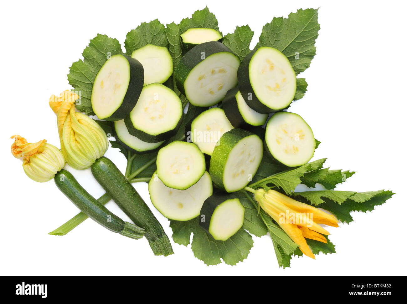 Pieces of vegetable marrows Stock Photo - Alamy