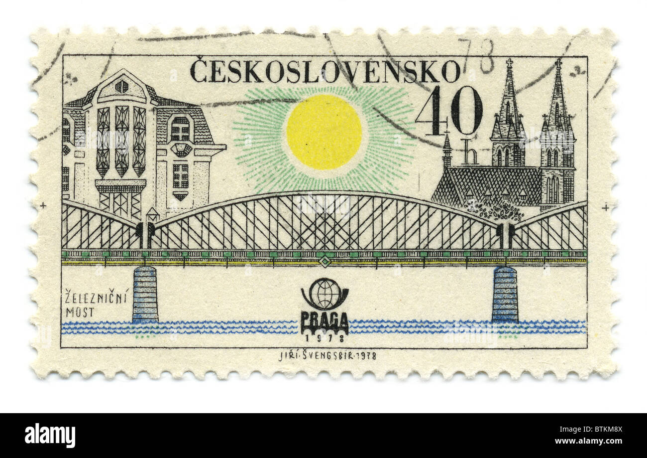 Czechoslovakia - CIRCA 1978: A stamp printed in Czechoslovakia shows ...
