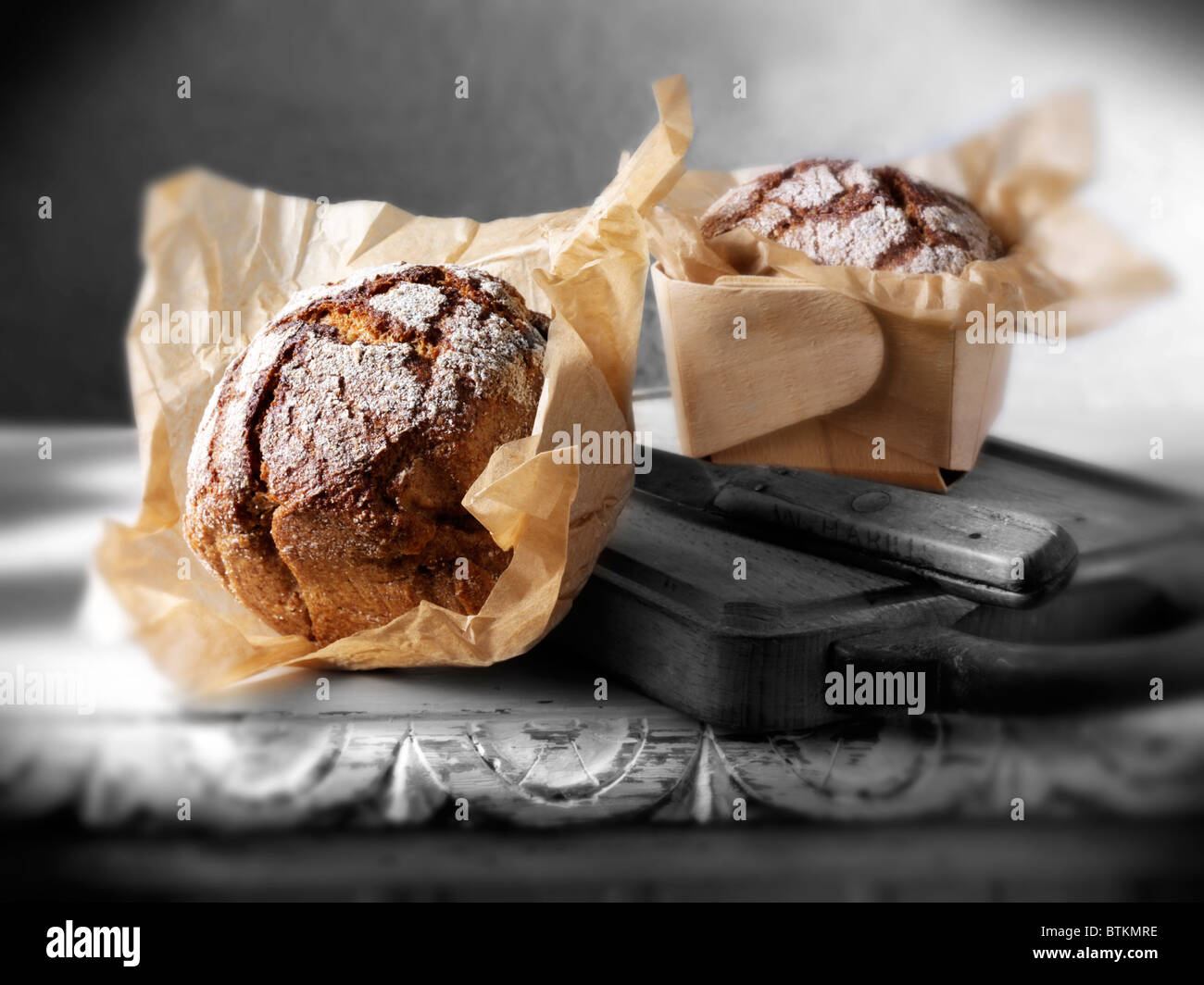 Deli Rye Bread loaves Stock Photo - Alamy