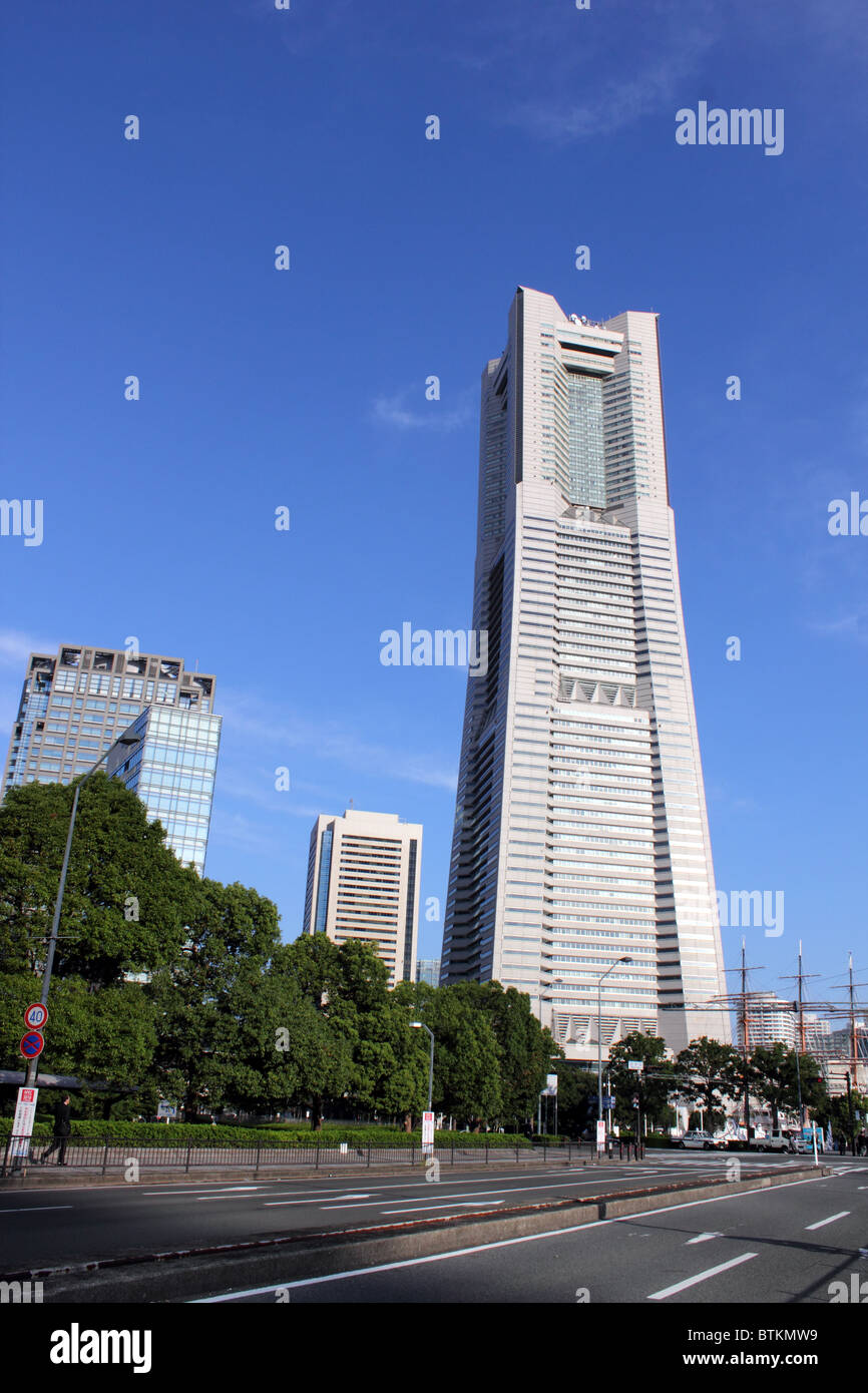 View of Landmark Tower, Yokohama japan Stock Photo - Alamy
