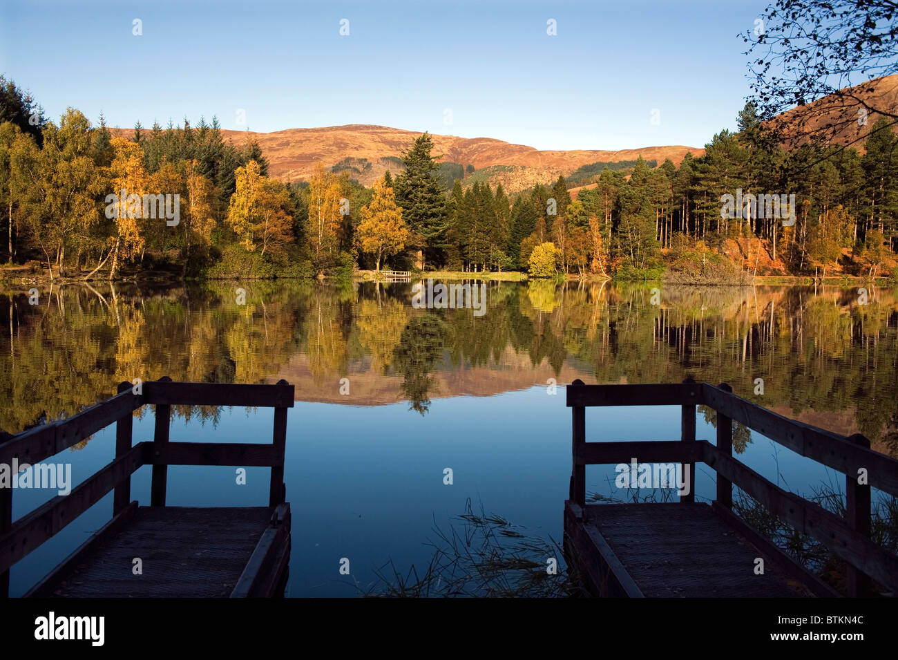 Glencoe Lochan, Glen Coe,Argyll, Scotland. Autumn colours in Scotland ...