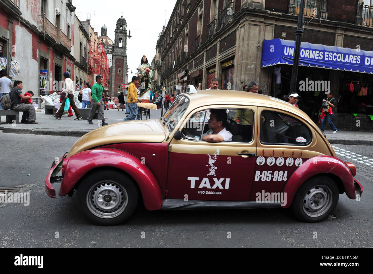 Vw Beetle Taxi In Mexico High Resolution Stock Photography and Images ...