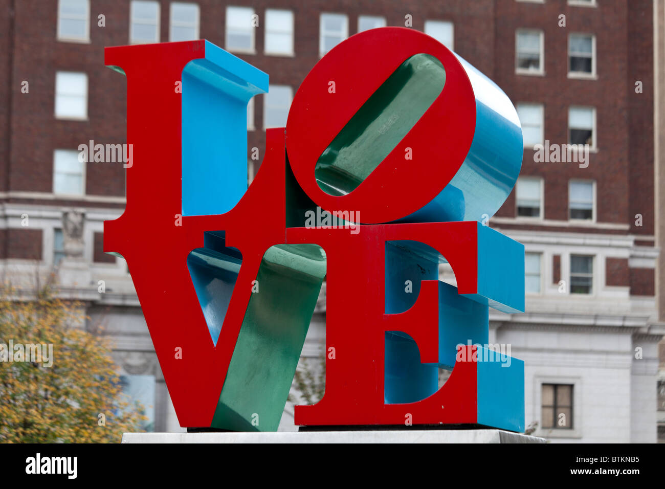 Love sculpture, John F. Kennedy Plaza, "LOVE Park," Philadelphia ...