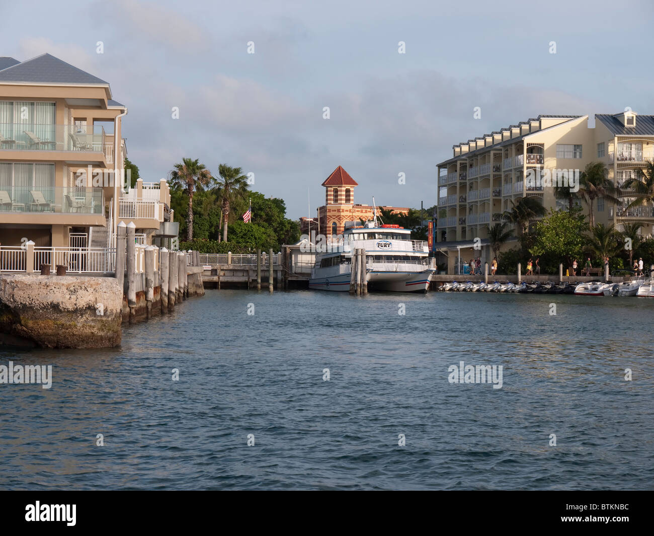 Sailing Ship the Schooner Appledore off Key West in Florida USA Stock ...