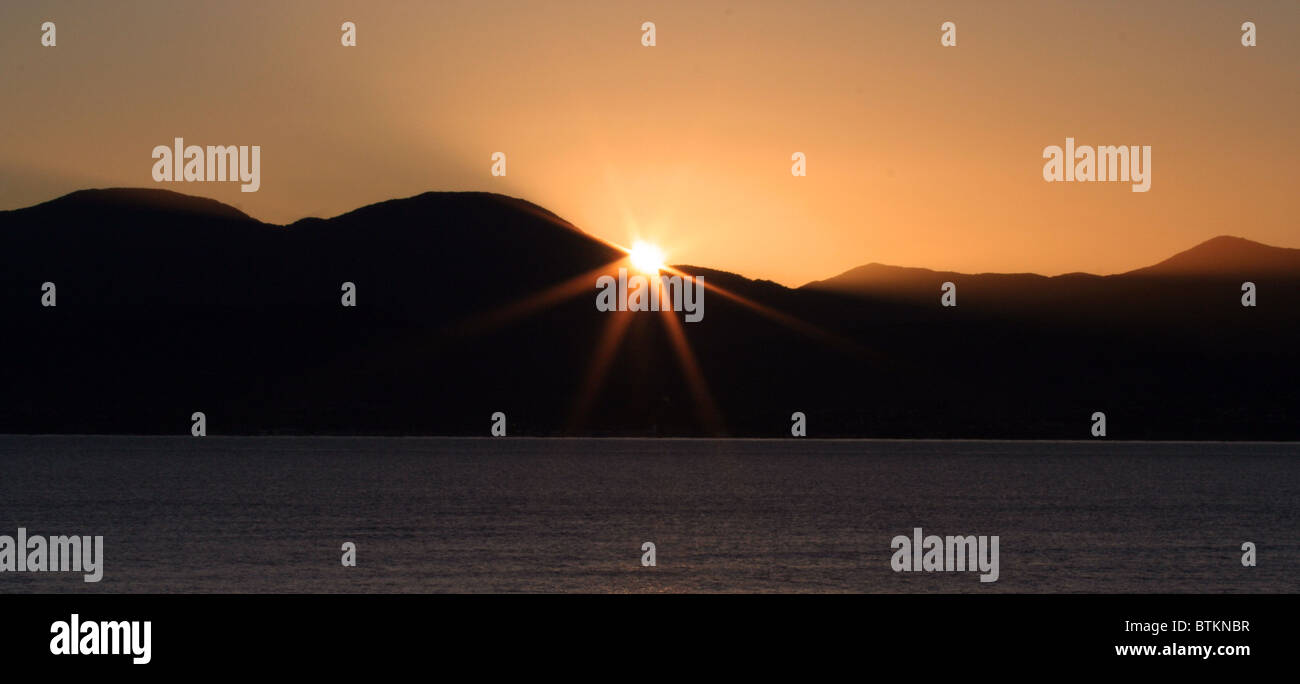 Nelson Sunrise, New Zealand Stock Photo - Alamy