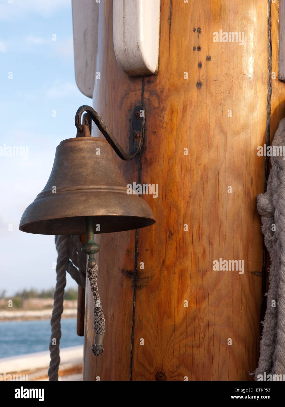 Sailing Ship the Schooner Appledore off Key West in Florida USA Stock ...