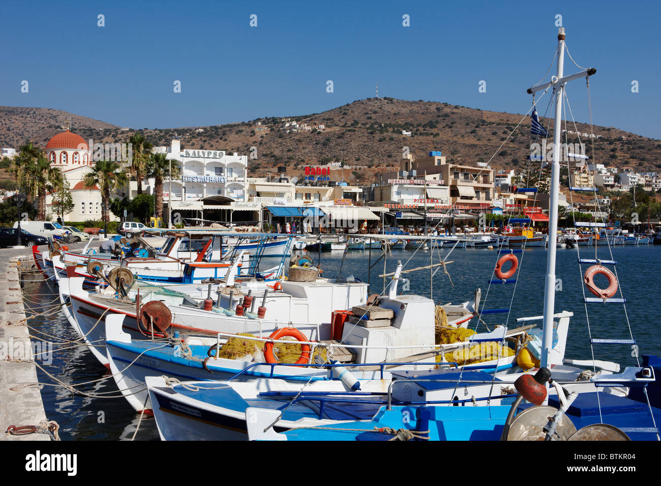 Old elounda hi-res stock photography and images - Alamy