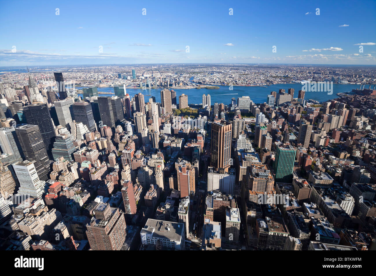 Queens new york city aerial hi-res stock photography and images - Alamy