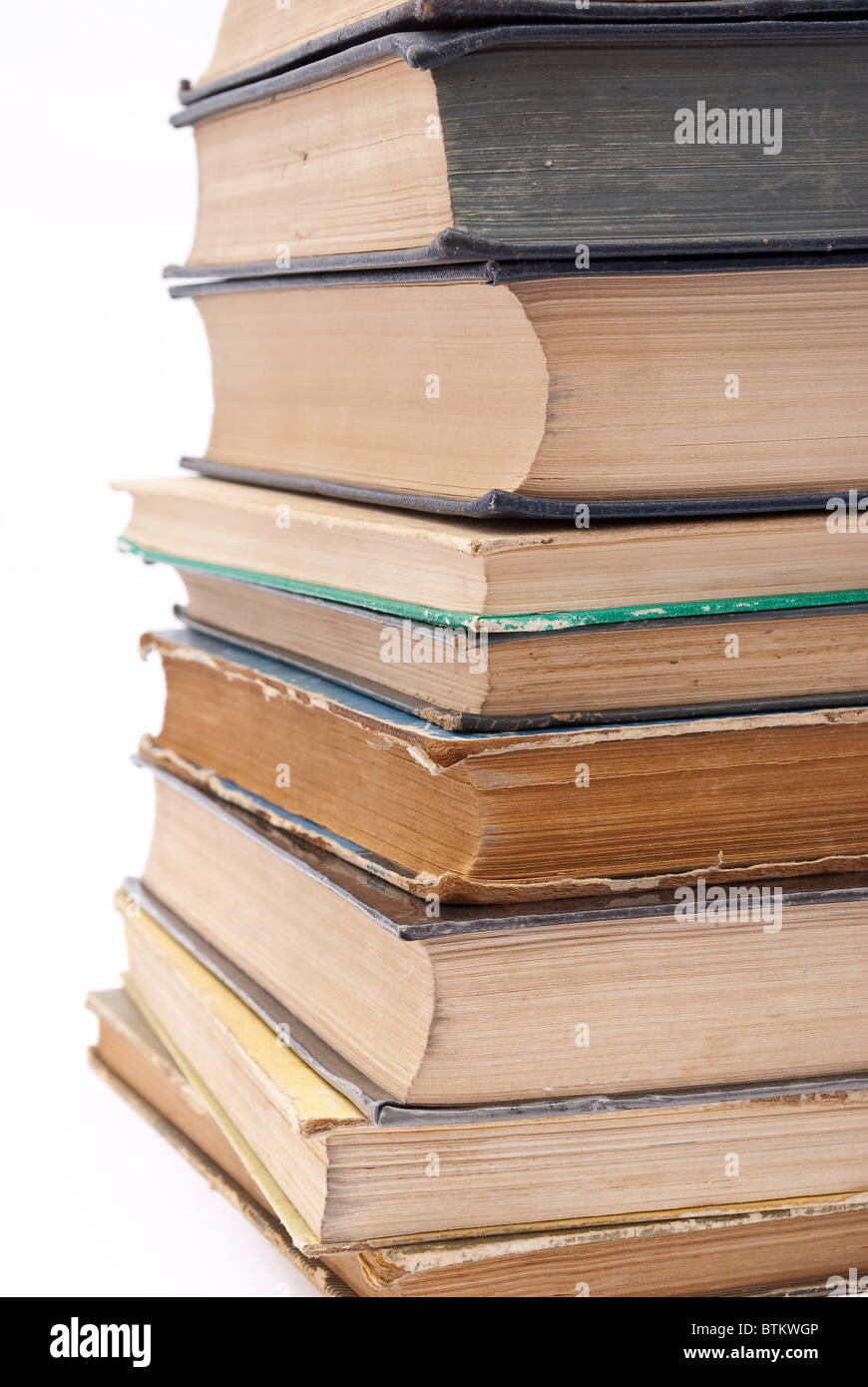 Pile of old books Stock Photo - Alamy
