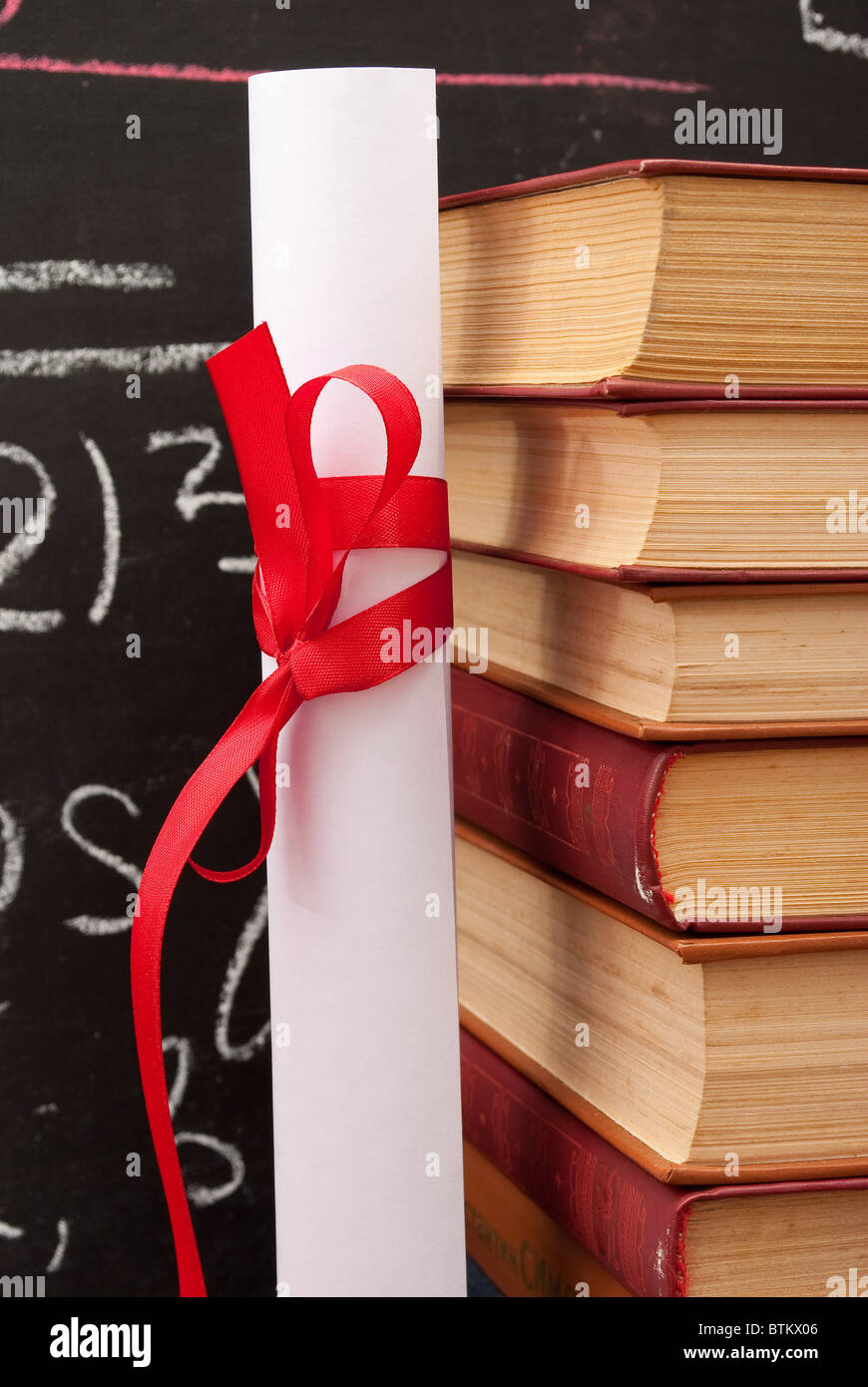 Certificate achievement phd hi-res stock photography and images - Alamy