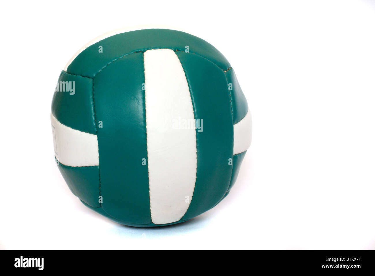 A simple beach ball. All isolated on white background Stock Photo - Alamy