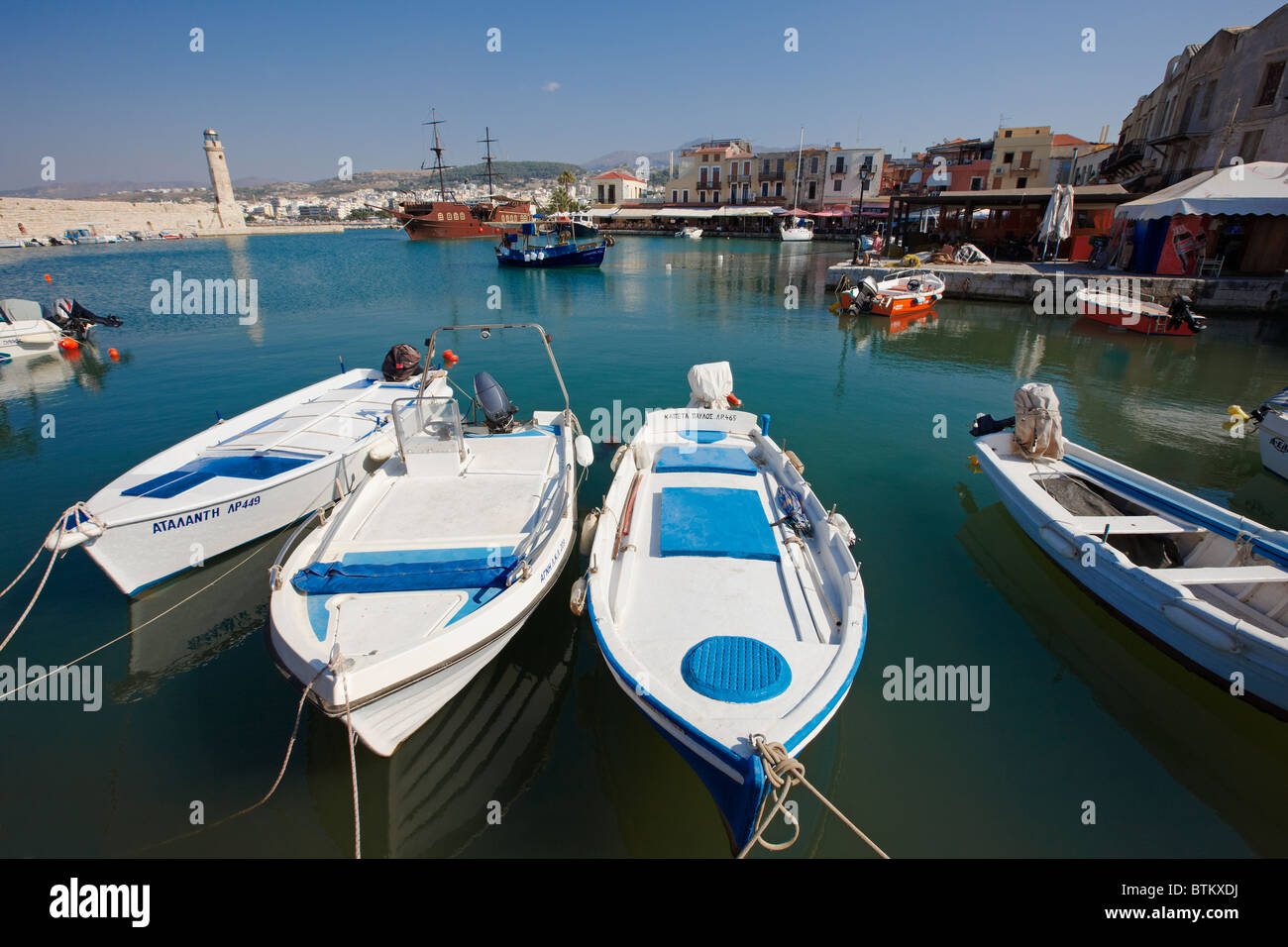 Marina of rethymnon hi-res stock photography and images - Alamy