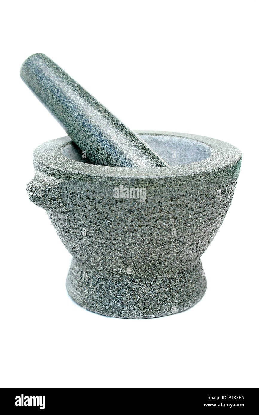 A mortar like it`s used in kitchen Stock Photo - Alamy