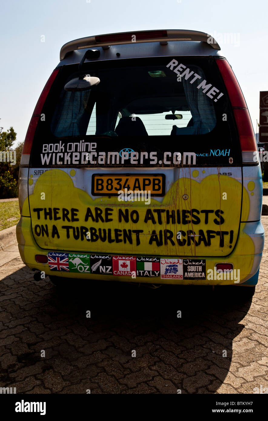 Bus in Botswana Stock Photo - Alamy