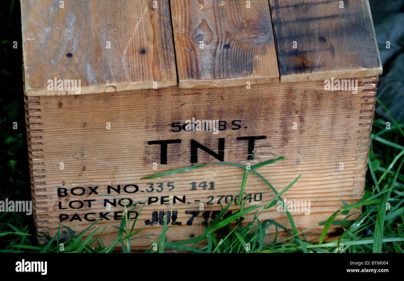 Box of TNT Stock Photo - Alamy