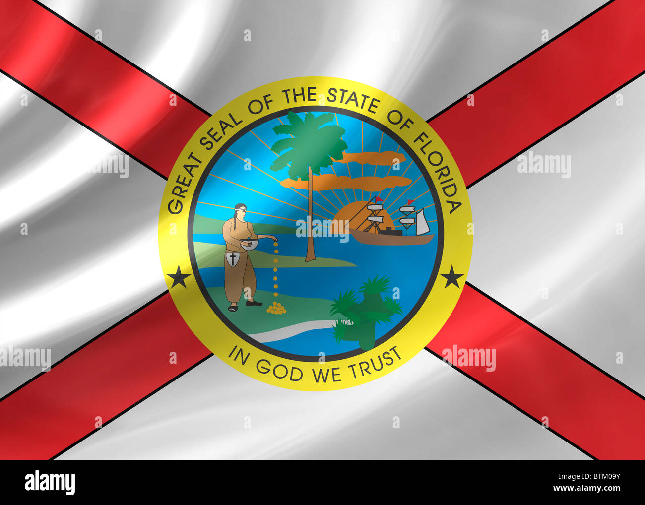 Florida flag hi-res stock photography and images - Alamy