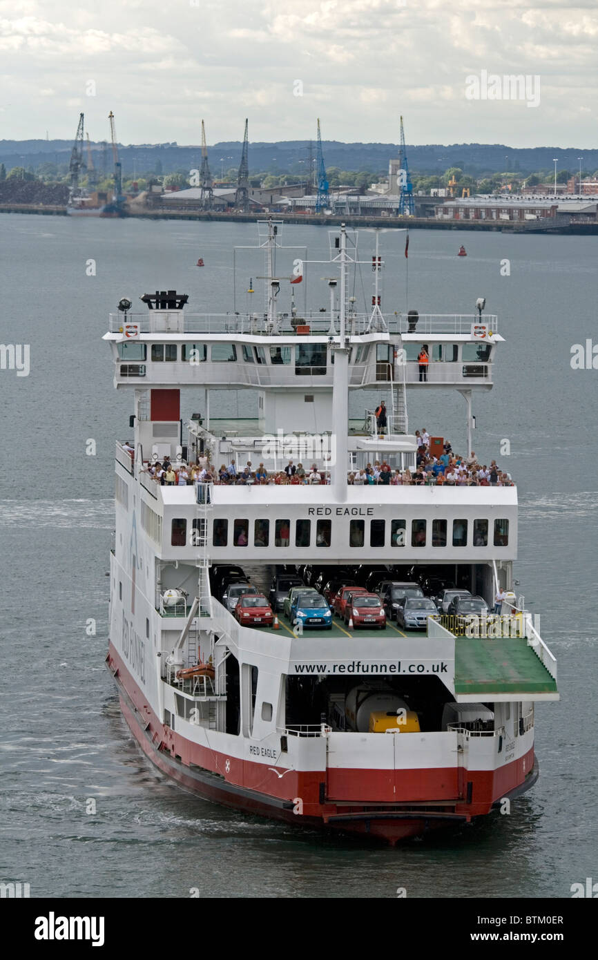 Red funnel roll on roll off roro hi-res stock photography and images ...