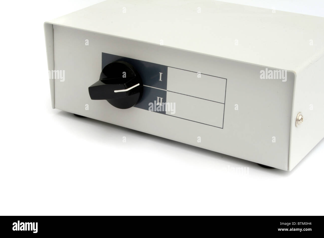 A simple switch device. All isolated on white background Stock Photo ...