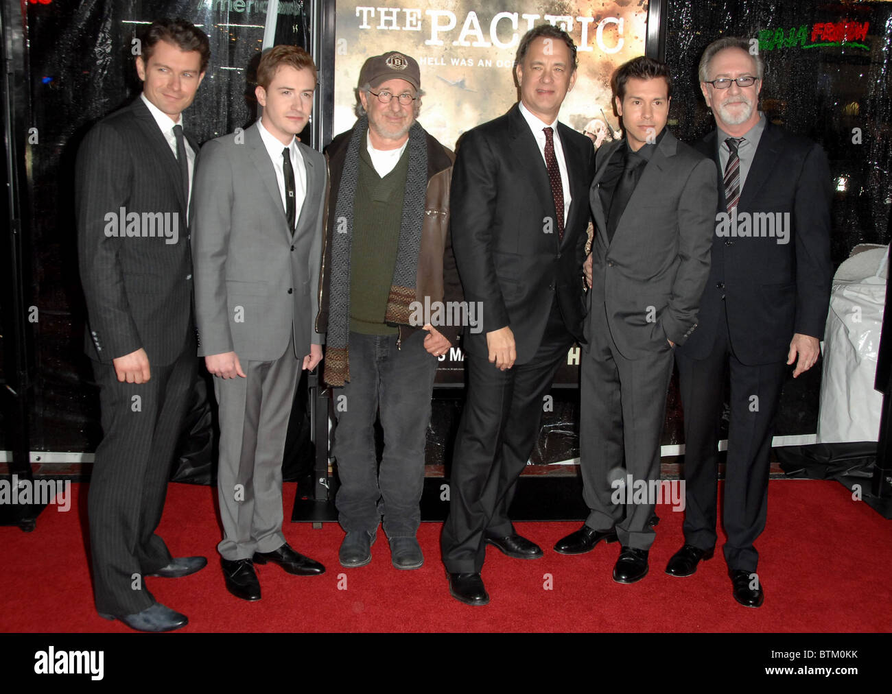 Steven spielberg the pacific premiere hi-res stock photography and ...