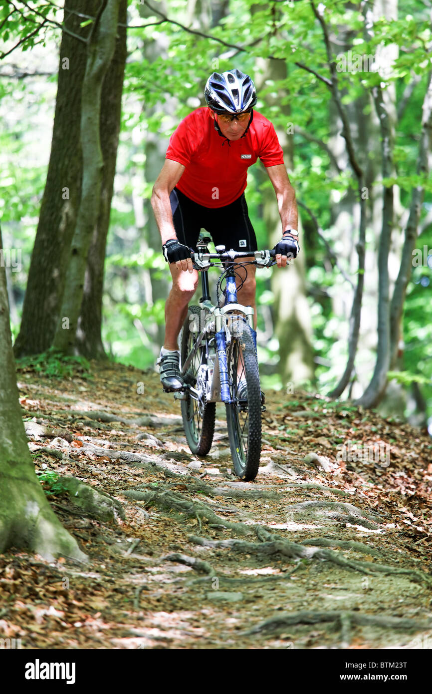 Senior women ride bikes hi-res stock photography and images - Alamy