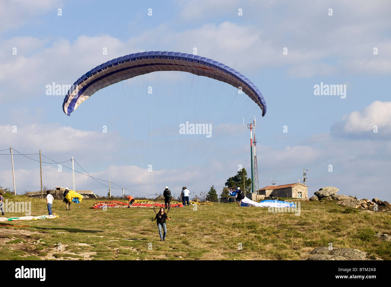 Paragliding Cross-country Portuguese League, in the north of Portugal ...
