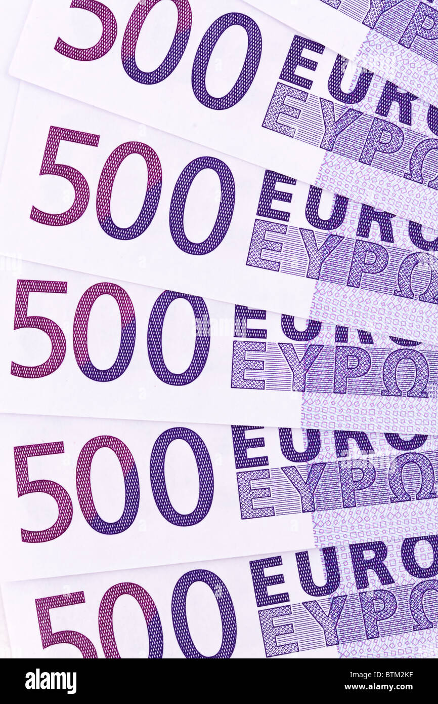 Close-up of a euro banknote of the European Union Stock Photo - Alamy