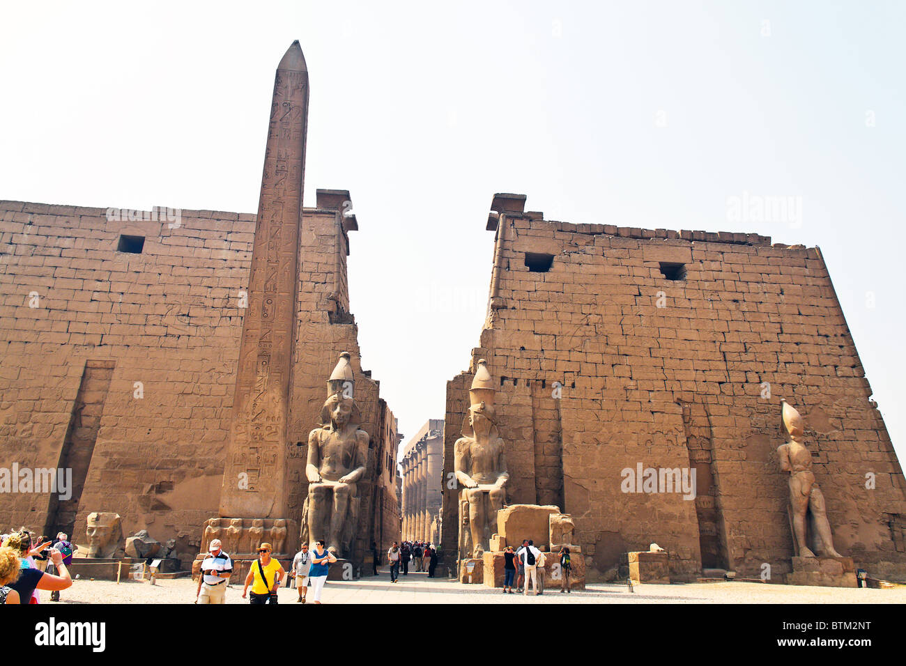 Africa, Egypt, Luxor, Amun Temple of Luxor Stock Photo - Alamy