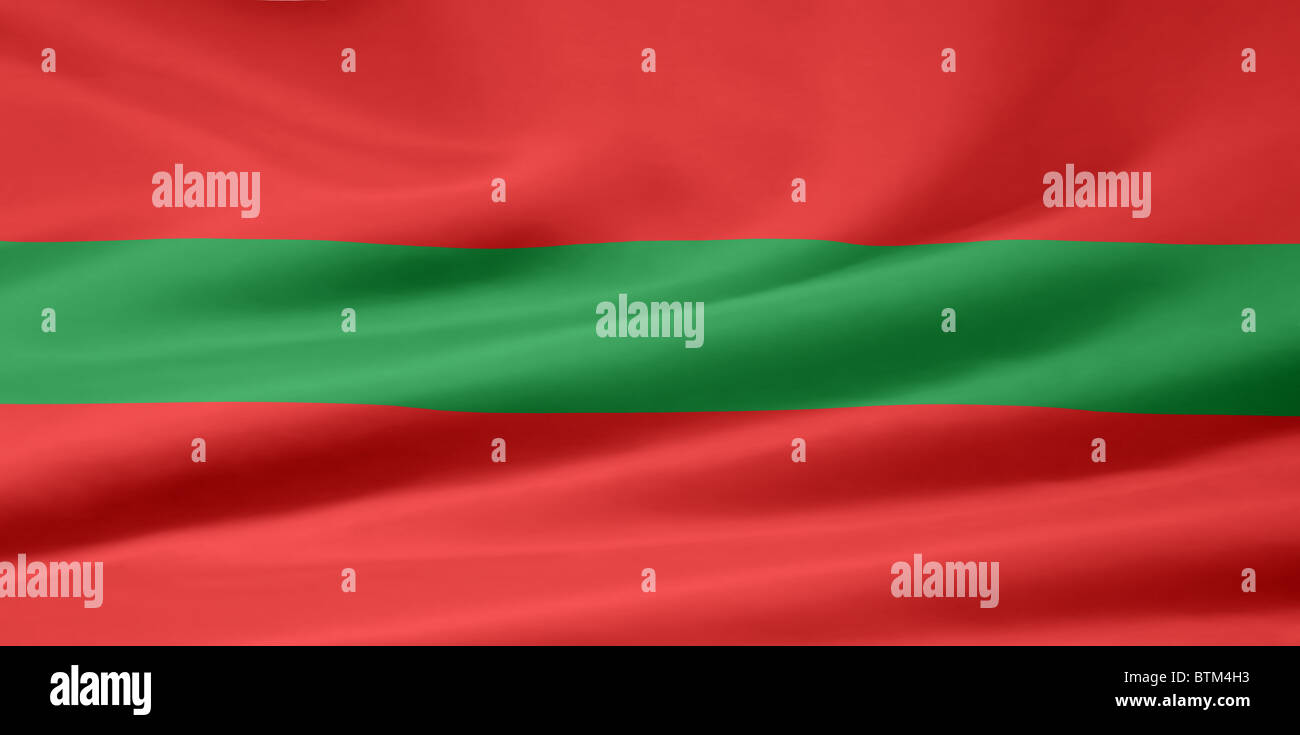 High resolution flag of Transnistria Stock Photo - Alamy
