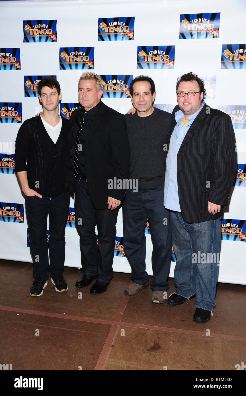 LEND ME A TENOR Broadway Cast Photo Op Stock Photo - Alamy