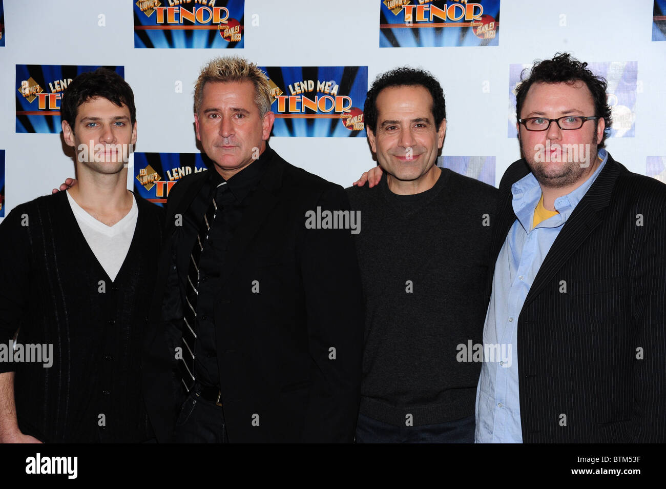 LEND ME A TENOR Broadway Cast Photo Op Stock Photo - Alamy