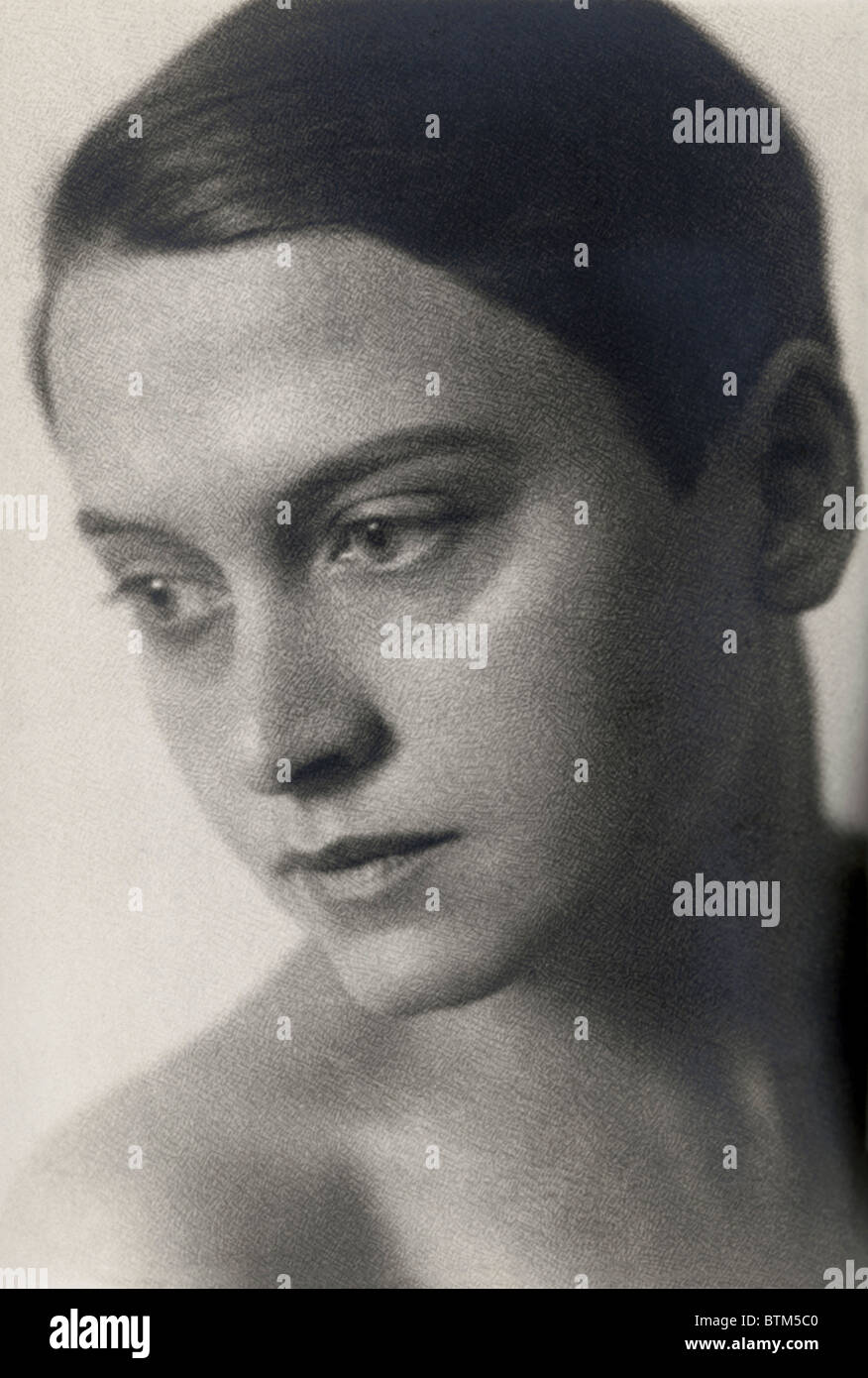 Historical photo (1910) of a woman Stock Photo - Alamy