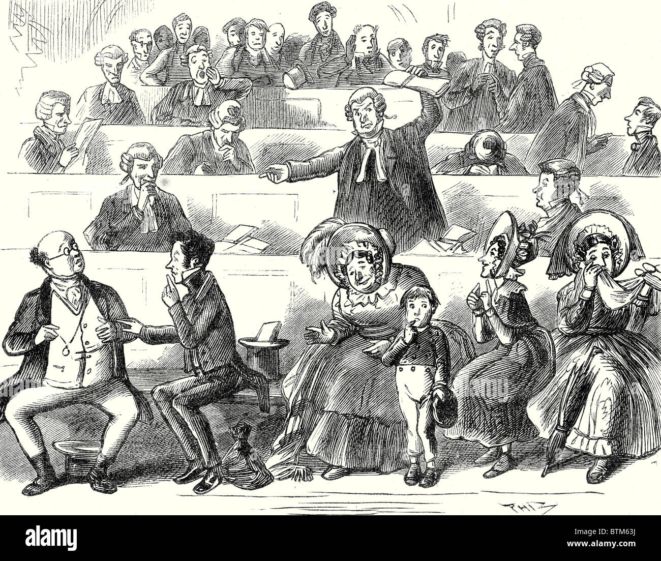 Pickwick admonitory gesture from restrained hi-res stock photography ...