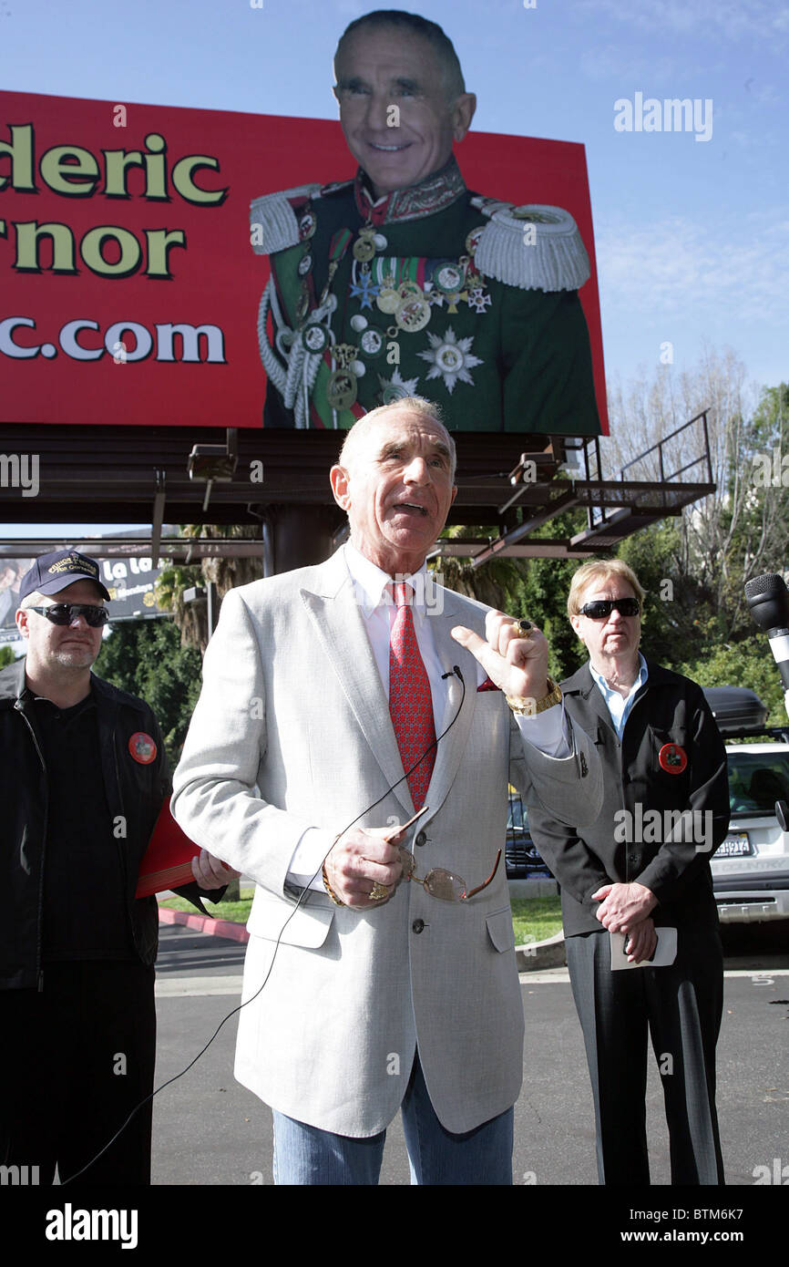 Prince Frederic von Anhalt California Gubernatorial Campaign Launch ...