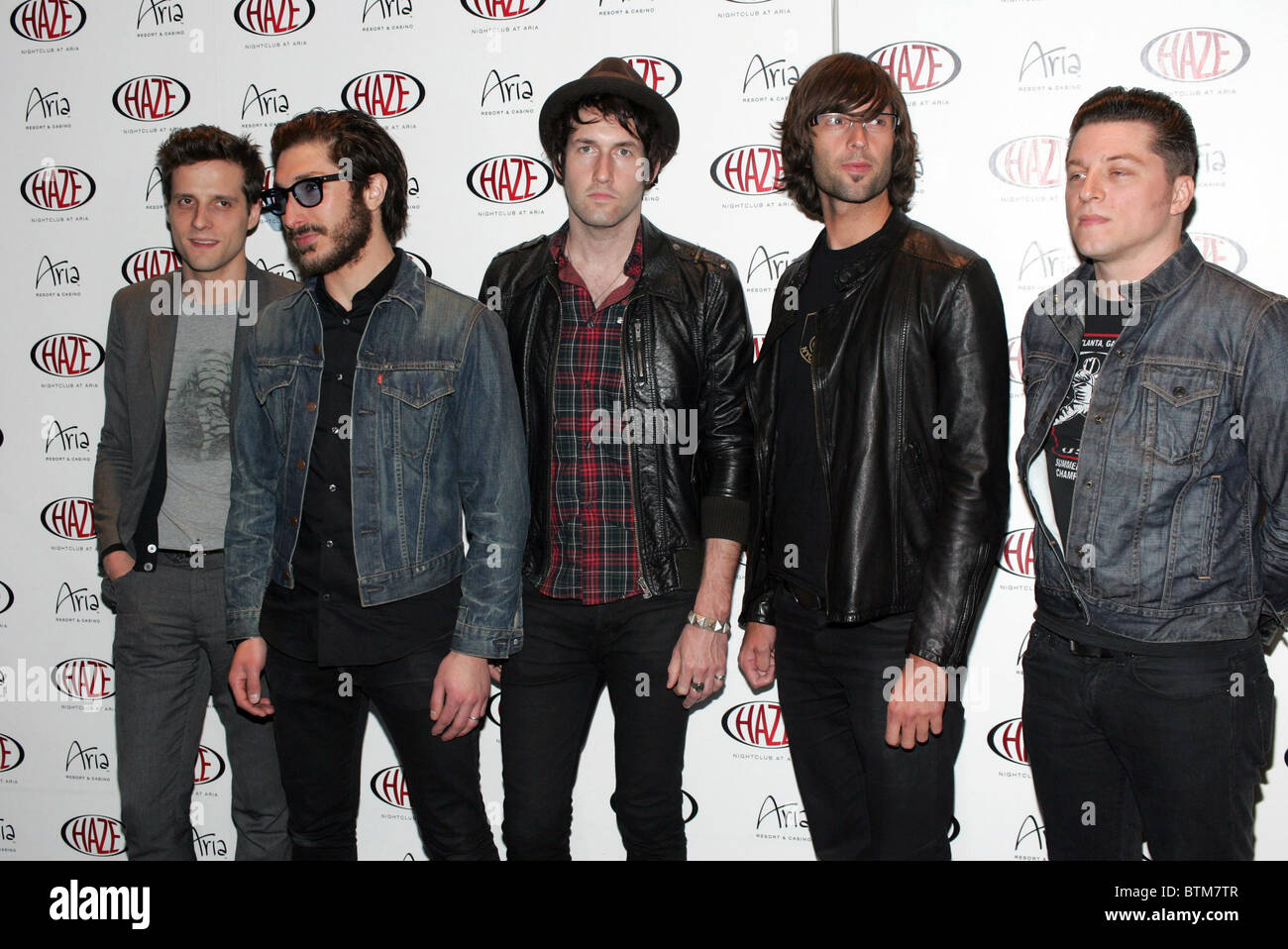 The Bravery in Concert at HAZE Stock Photo - Alamy