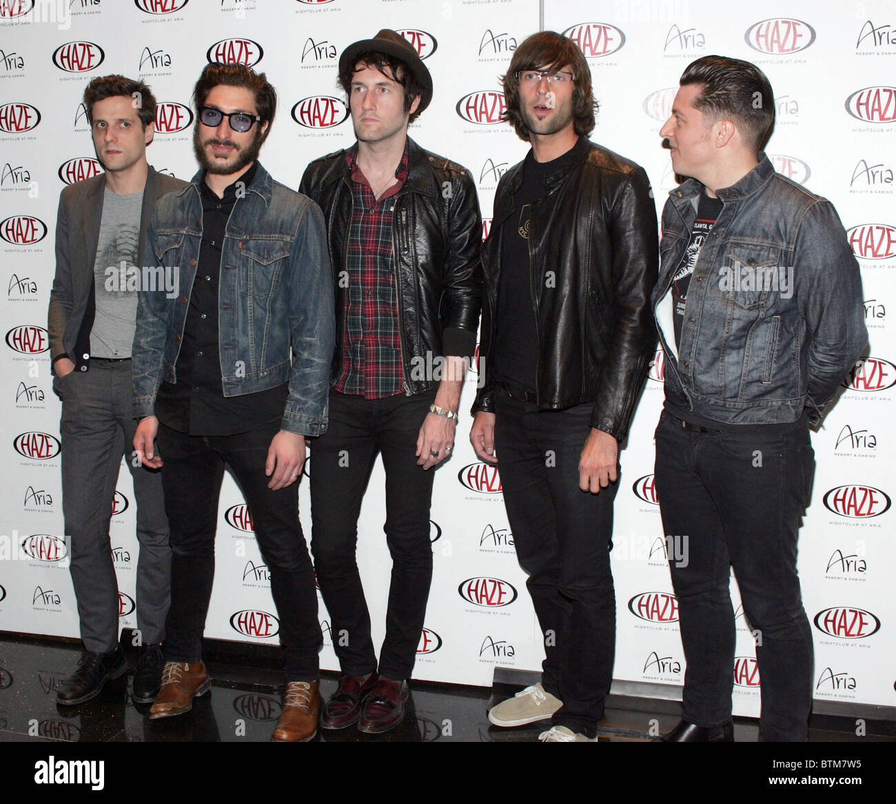 The Bravery in Concert at HAZE Stock Photo - Alamy