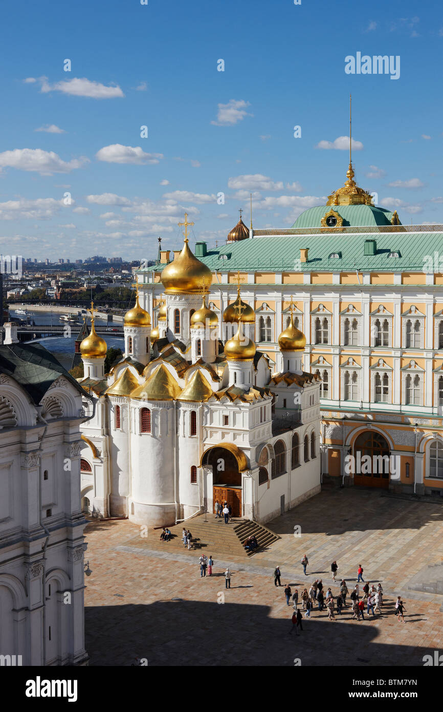 The Cathedral Square. Kremlin, Moscow, Russia Stock Photo - Alamy