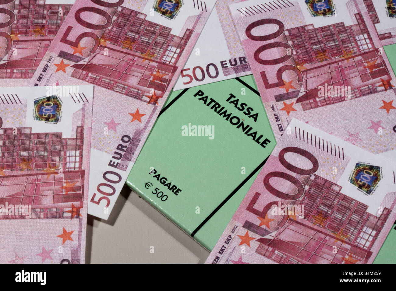 Monopoly board income tax hi-res stock photography and images - Alamy