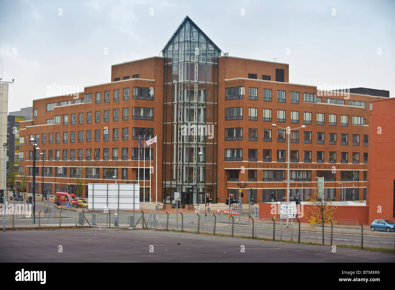 Ty Hywel, the offices of the Wales Assembly Government and civil ...