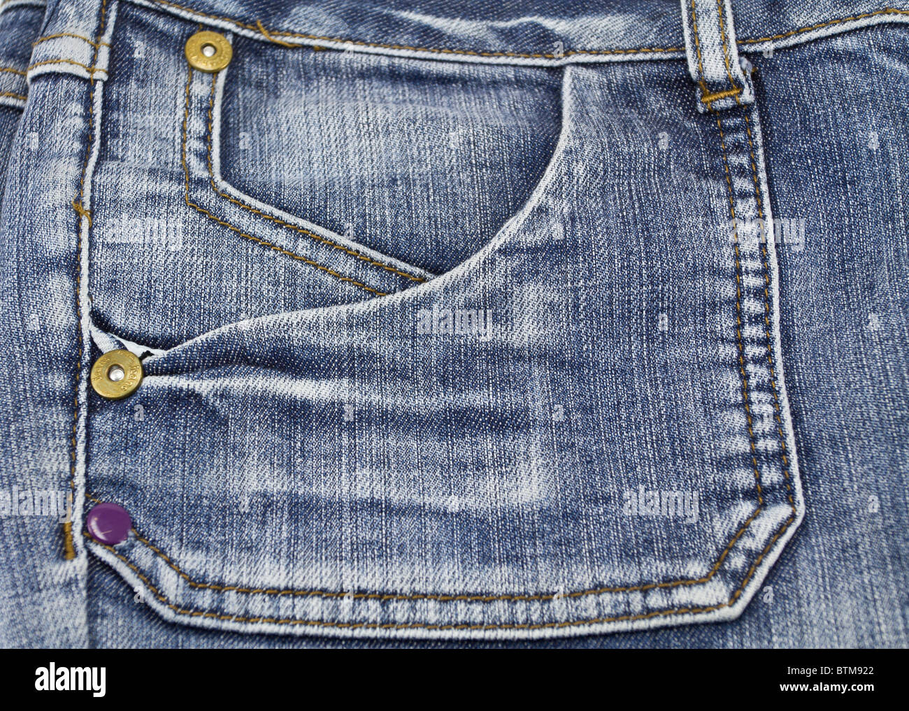 blue jeans pocket Stock Photo - Alamy