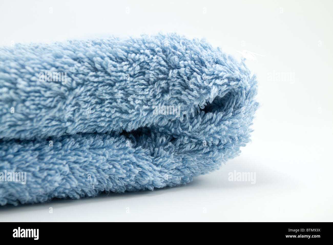 Soft blue towel hi-res stock photography and images - Alamy