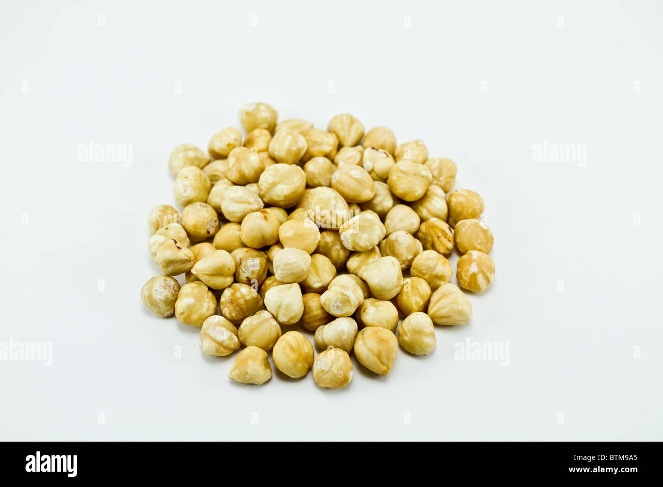 Fresh hazelnuts isolated on Cut Out Stock Images & Pictures - Alamy