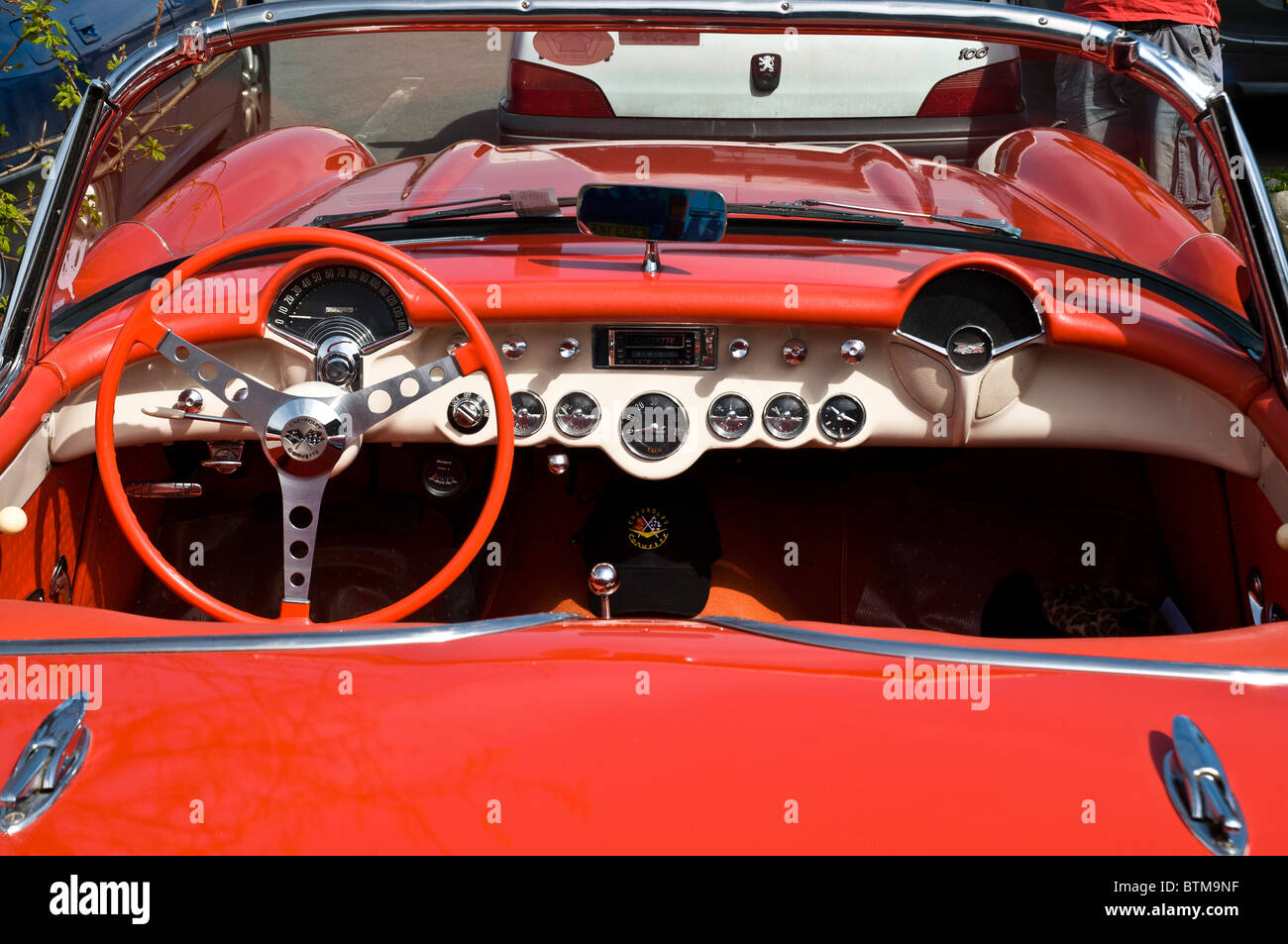 dh 1957 Chevy Corvette CHEVROLET UK Fuel Injection Convertible ...