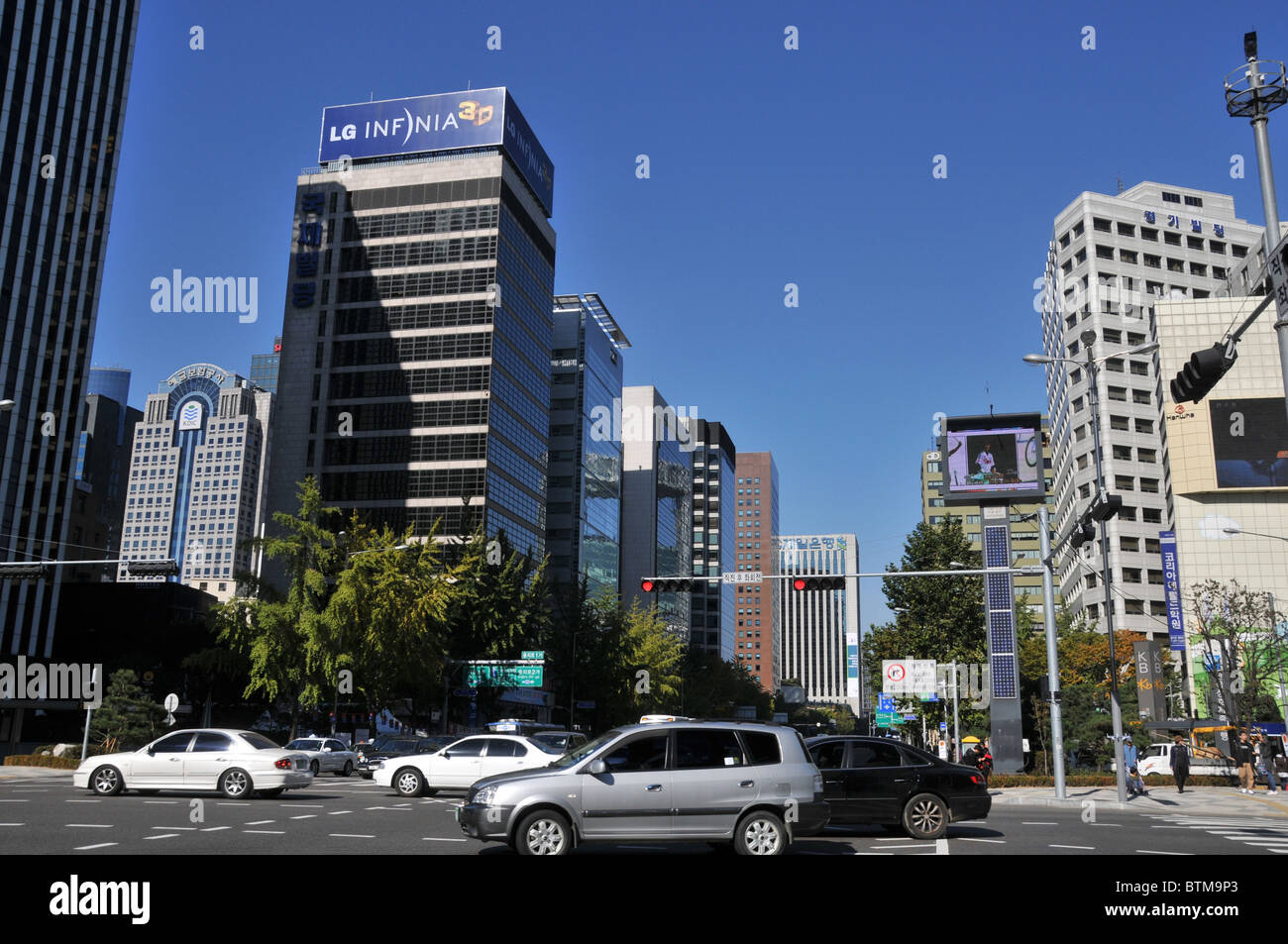 Korea finance center hi-res stock photography and images - Alamy