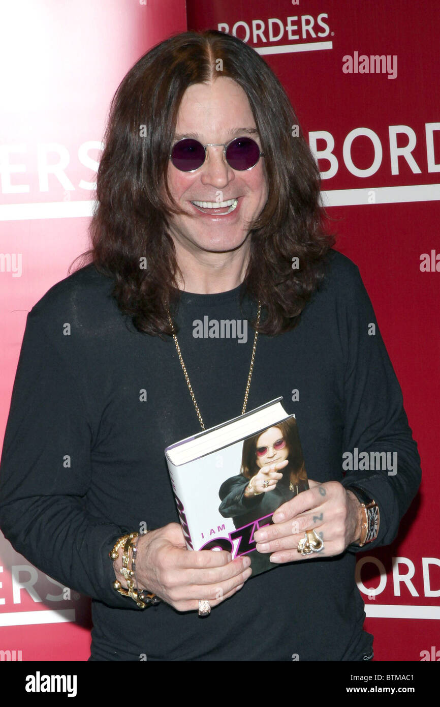 Ozzy Osbourne's I AM OZZY Book Signing Stock Photo - Alamy