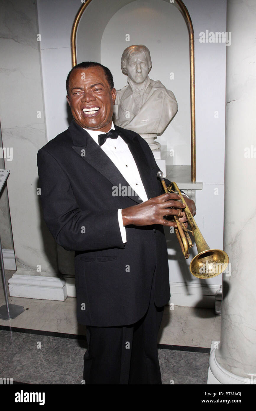 Louis armstrong wax figure hi-res stock photography and images - Alamy