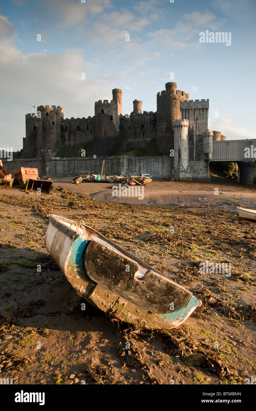 Conwy Castle,Snowdonia,North Wales Stock Photo - Alamy