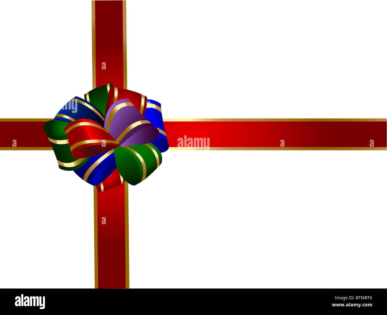 Illustration of a christmas present background Stock Photo - Alamy